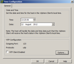 VMWare: How to Set ESXi Sytem Time Using NTP - tech :: stuff